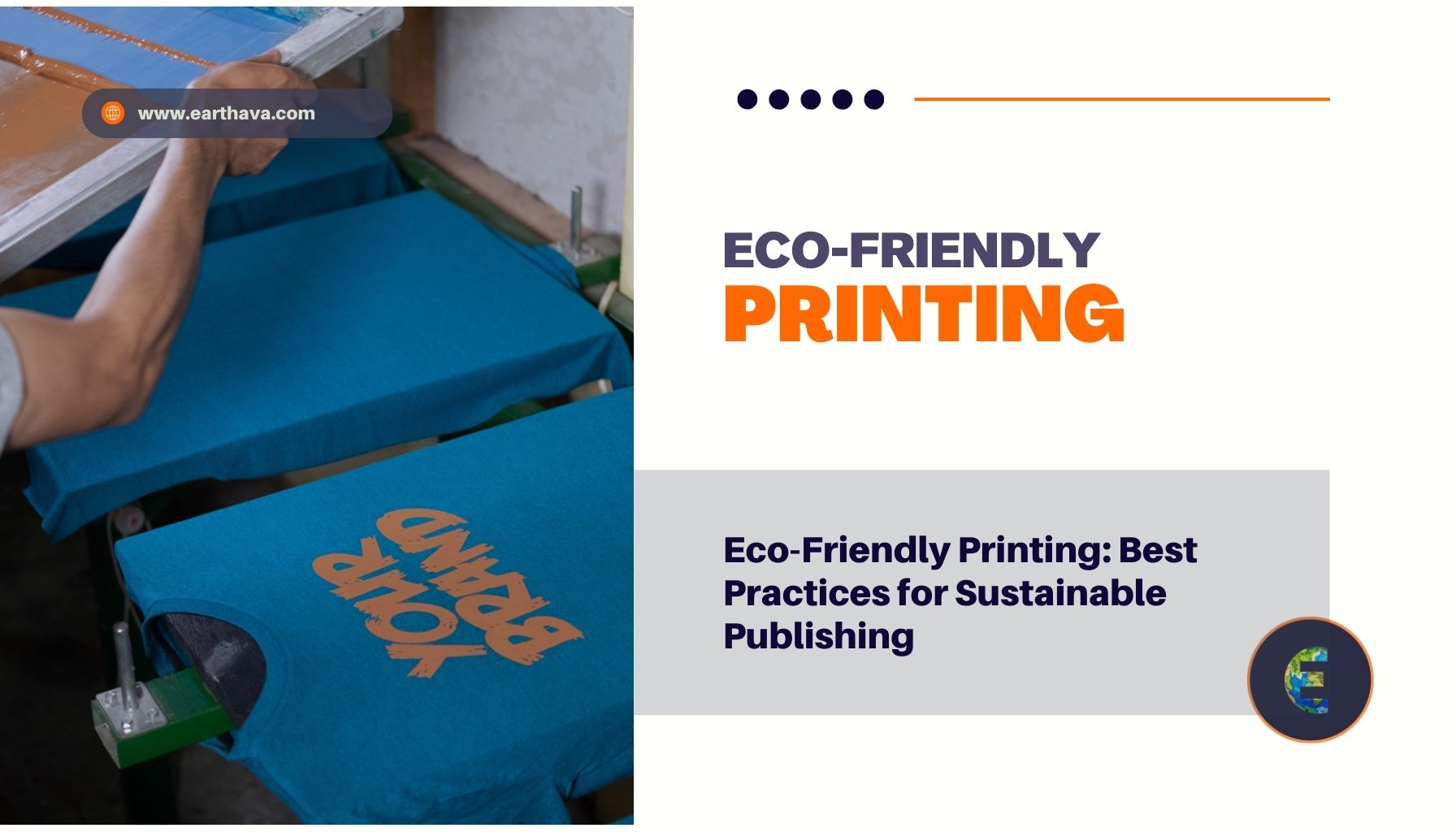 Eco-Friendly Printing: Best Practices for Sustainable Publishing - Earthava