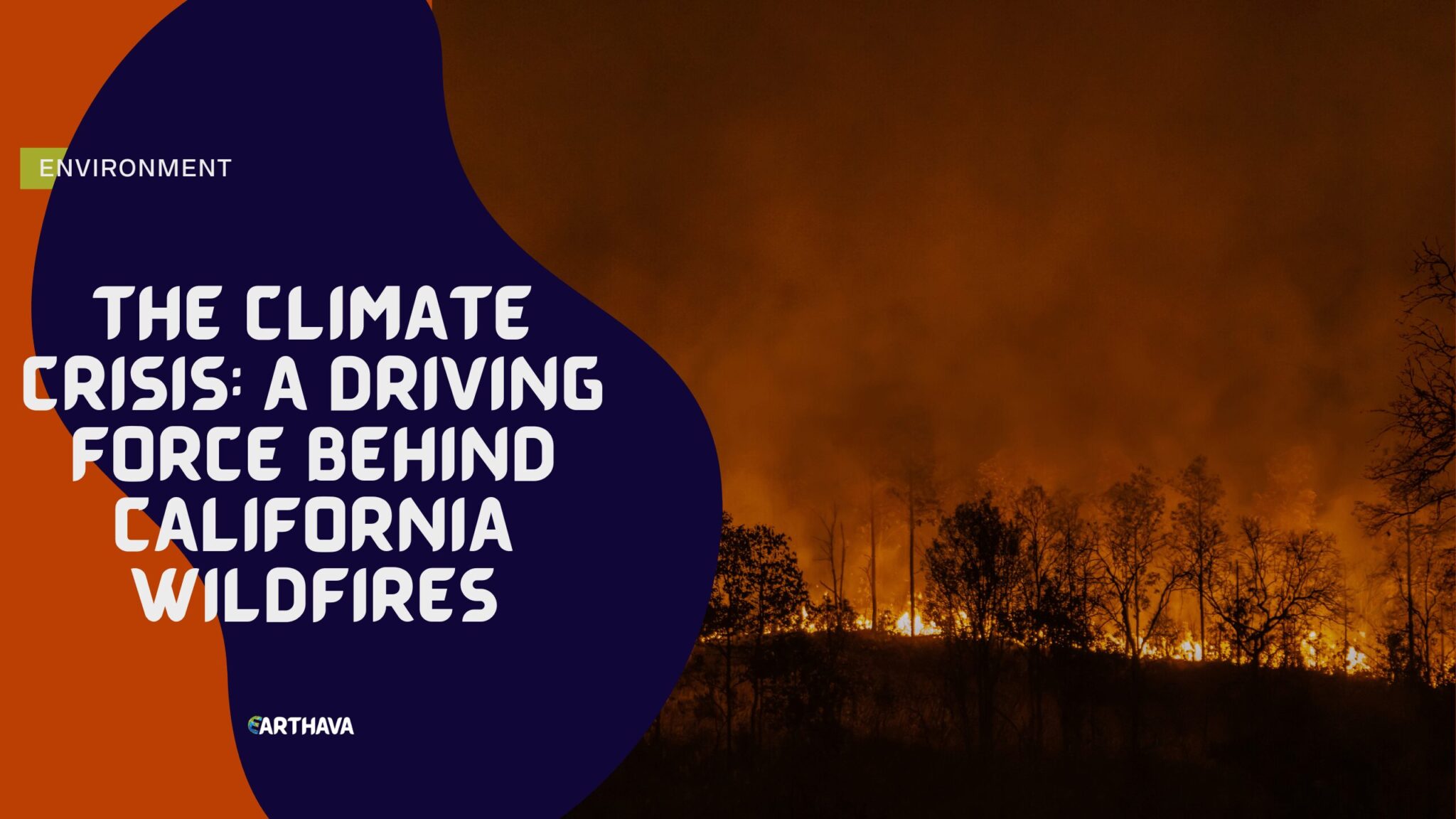 The Climate Crisis: A Driving Force Behind California Wildfires - Earthava