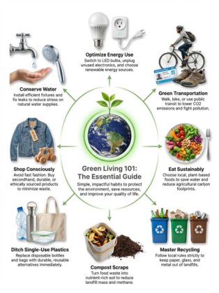 Green Living 101: The Definitive Guide to Sustainable Habits - Earthava