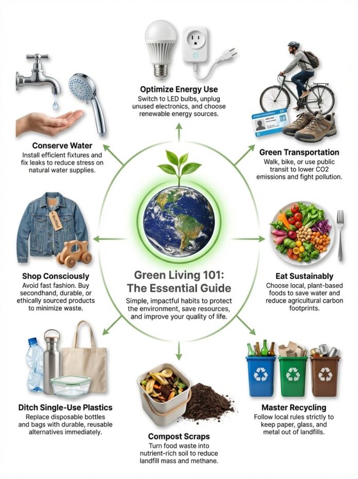 Green Living 101: The Definitive Guide to Sustainable Habits - Earthava