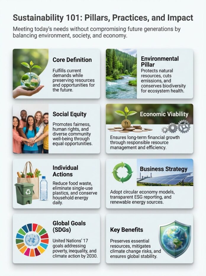 Sustainability Explained: Definition, Types, and Real Examples - Earthava