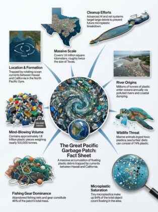 What is the Great Pacific Garbage Patch? Causes, Location, and Impact ...